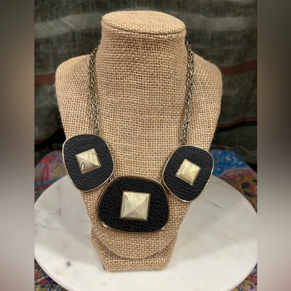 Jessica Simpson | Jewelry | Jessica Simpson Leather And Faux Stone ...